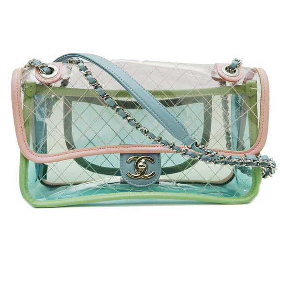 CHANEL | Bags | Chanel Coco Splash Matelasse Chain Vinyl Shoulder Bag ...